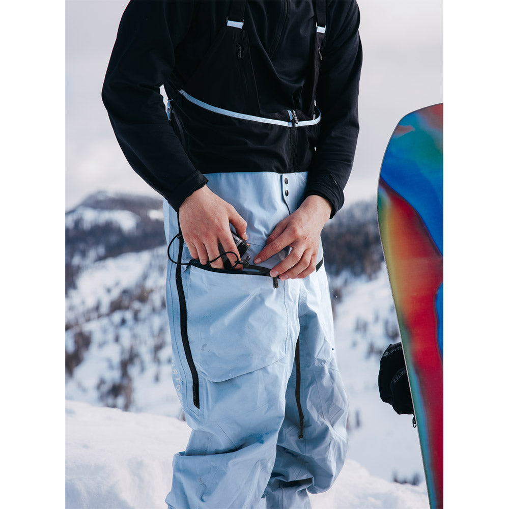 Burton AK Tusk Gore-Tex Pro 3L Hi-Top Bib Snowboard Pants | Rhythm Snowsports.