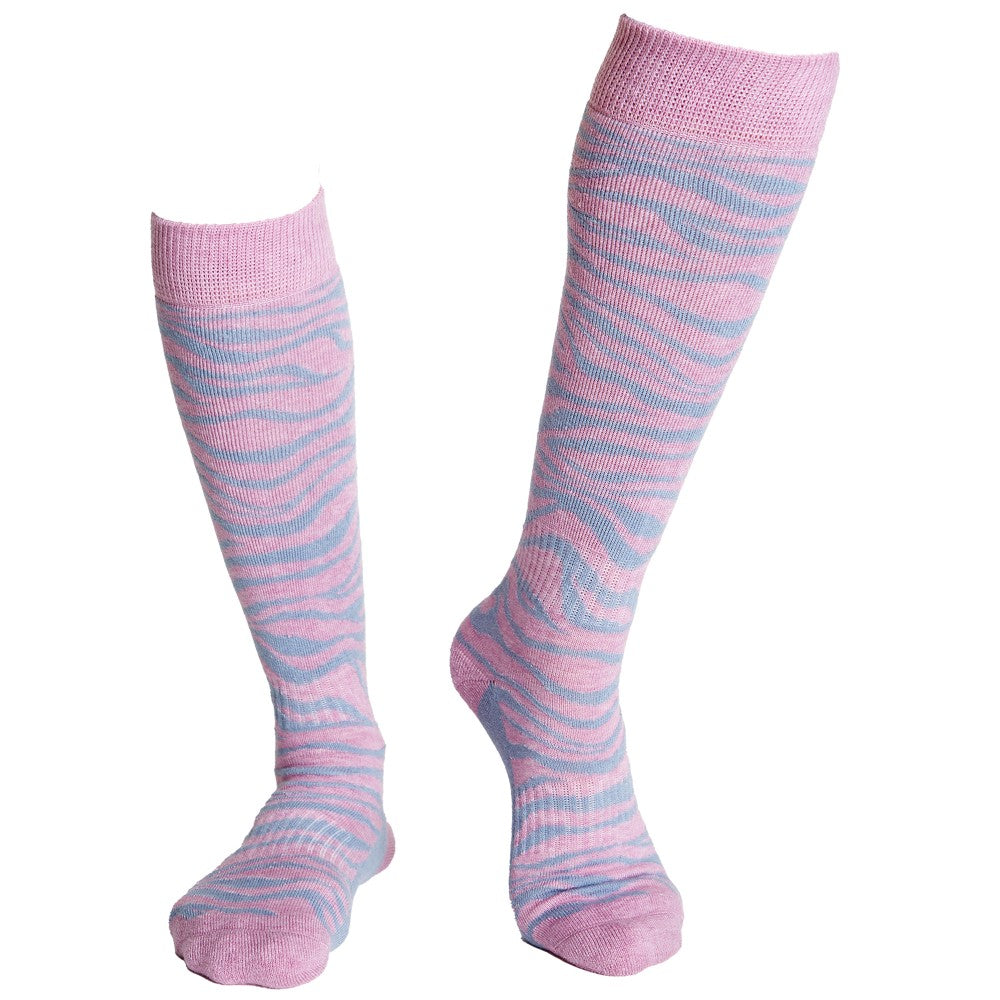 Rojo Zebralicious Socks - Womens | Rhythm Snowsports.