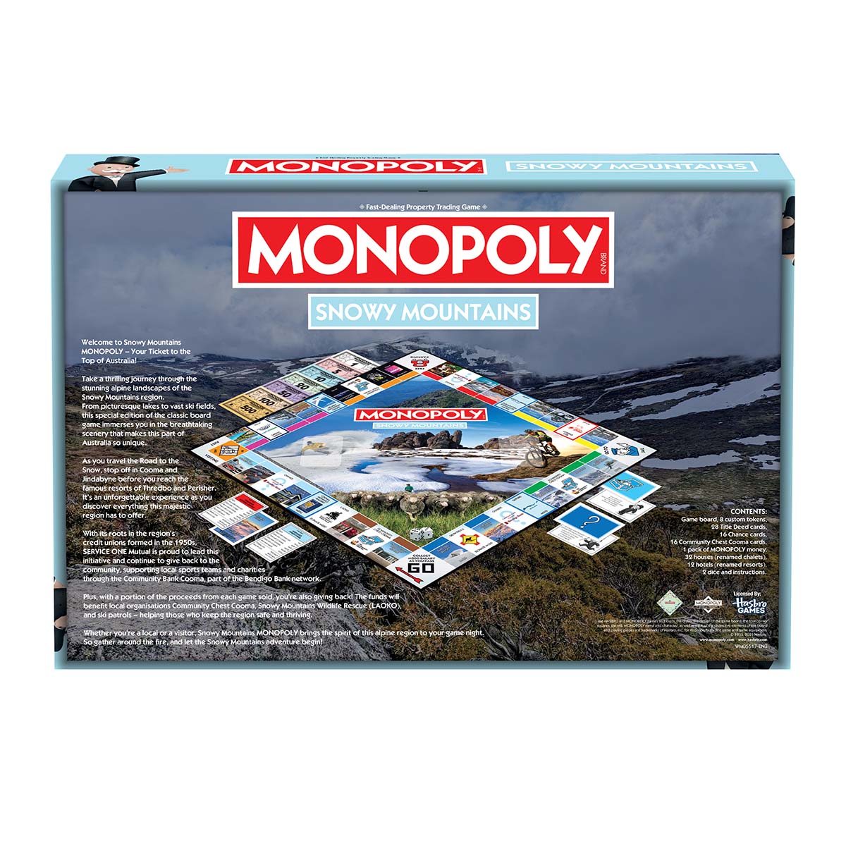 Monopoly Snowy Mountains Monopoly Game | Rhythm Snowsports.