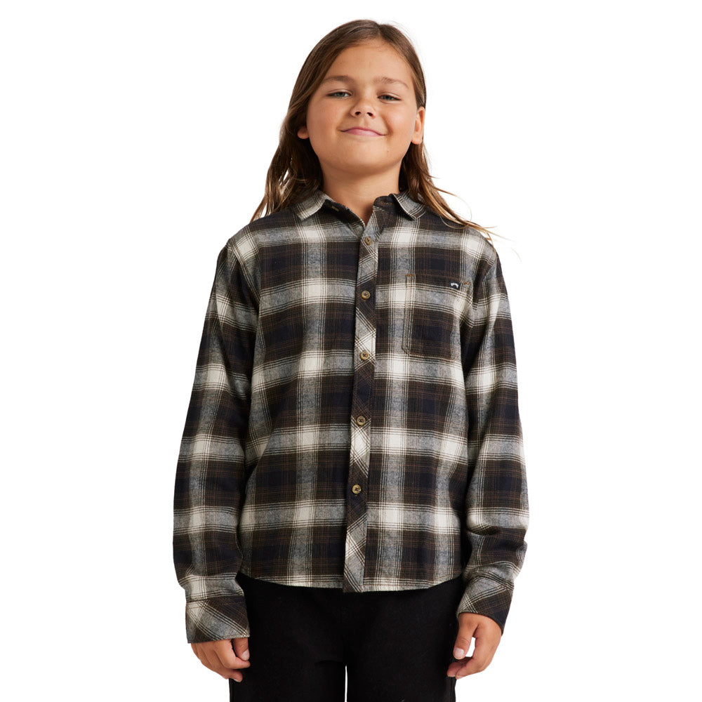 Billabong Coastline Flannel - Kids | Rhythm Snowsports.