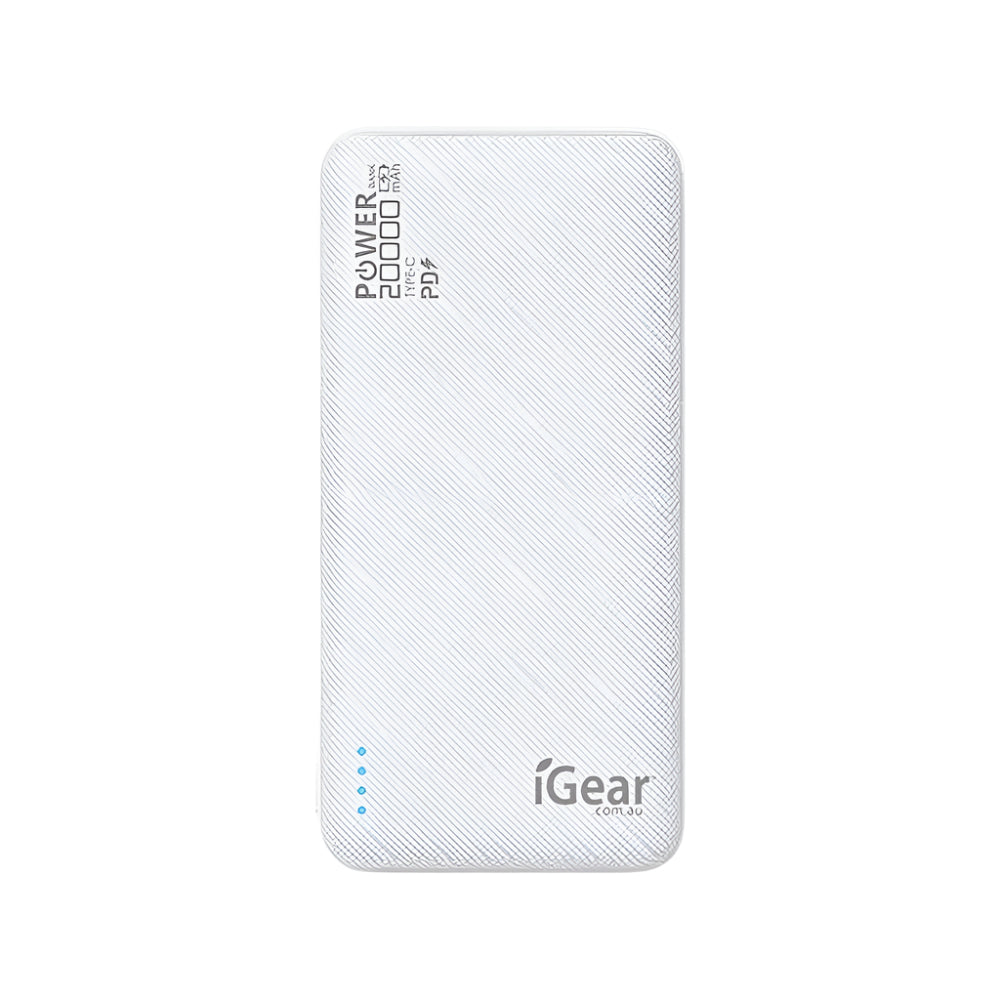I Gear Power Bank 20000mAh Dual USB & Type-C | Rhythm Snowsports.